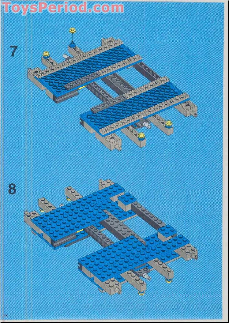 LEGO 6977 Arachnoid Star Base Instructions and Parts List