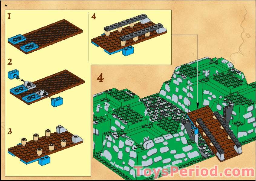 LEGO 6098 King Leo's Castle Instructions and Parts List