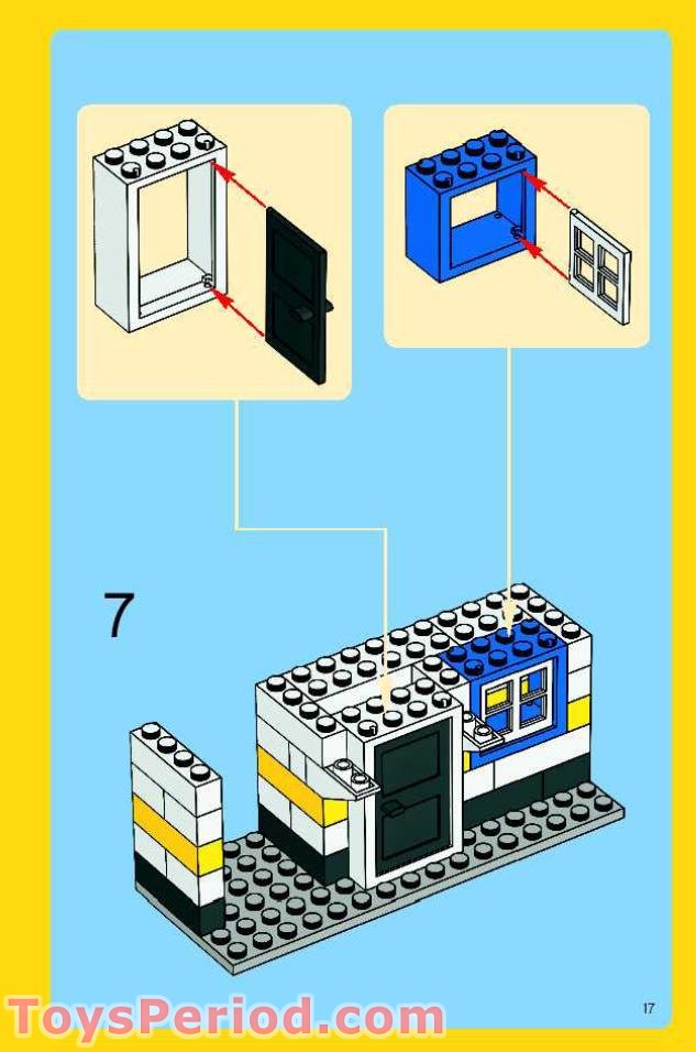LEGO 6164 LEGO Rescue Building Set Instructions and Parts List