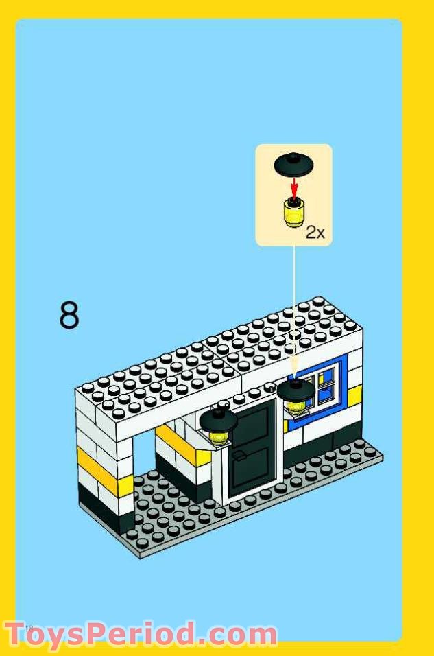 LEGO 6164 LEGO Rescue Building Set Instructions and Parts List