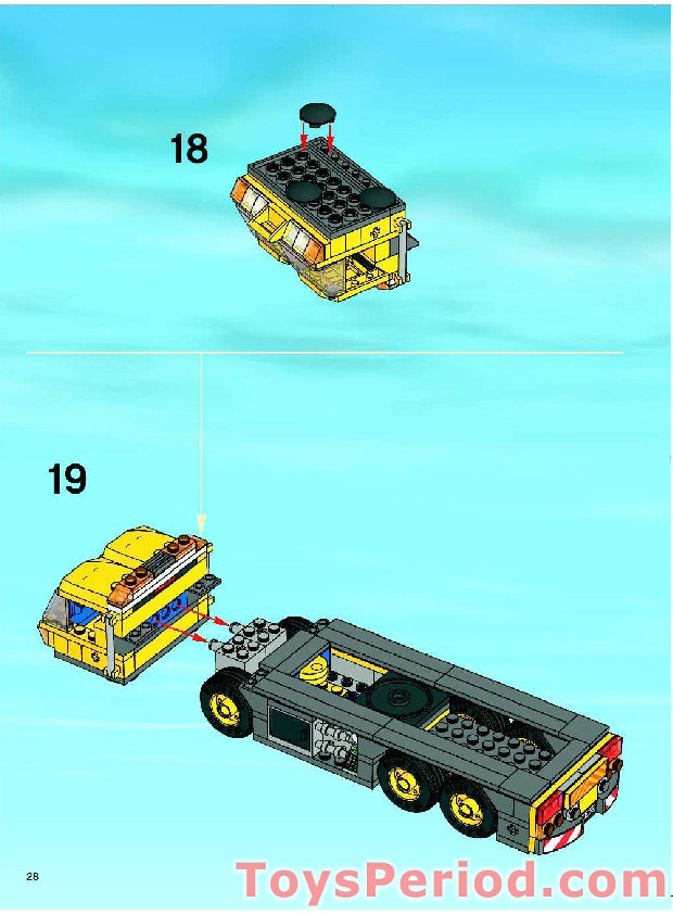 LEGO 7633 Construction Site Set Parts Inventory and Instructions - LEGO ...