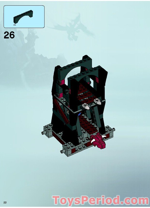 LEGO 7037 Tower Raid Instructions and Parts List