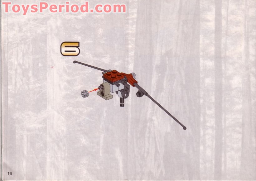 LEGO 7139 Ewok Attack Instructions and Parts List