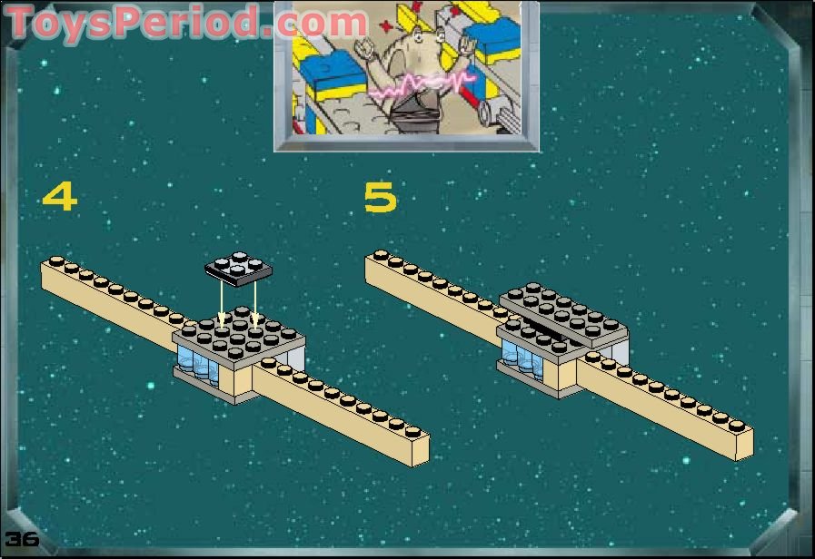 LEGO 7159 Star Wars Bucket Instructions and Parts List