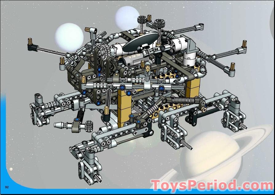 LEGO 7471 Mars Exploration Rover Instructions and Parts List
