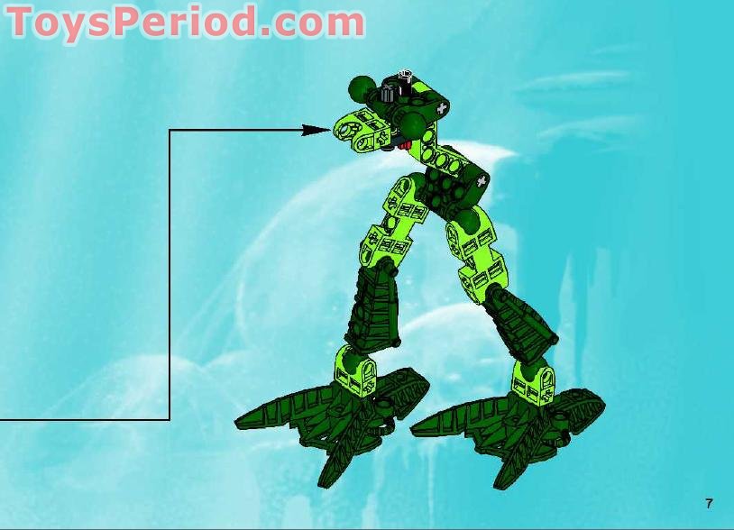 LEGO 8920 Ehlek Instructions and Parts List