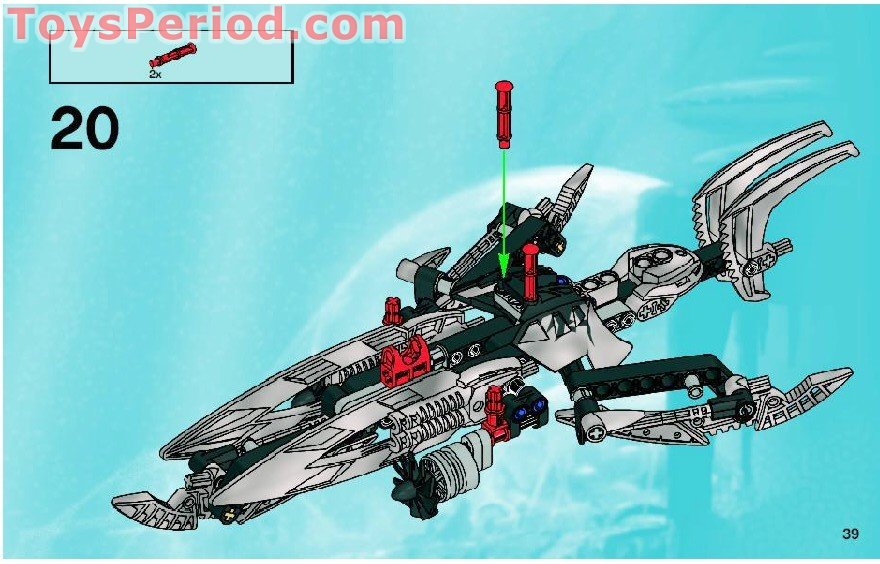 LEGO 8939 Lesovikk Instructions and Parts List