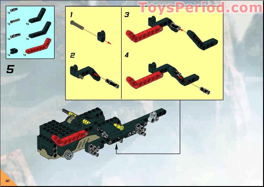 LEGO 8472 Street 'n' Mud Racer Instructions and Parts List
