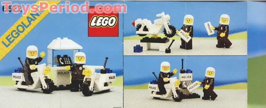 LEGO 6522 Highway Patrol Instructions and Parts List