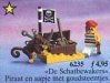 LEGO 6235 Buried Treasure Instructions and Parts List