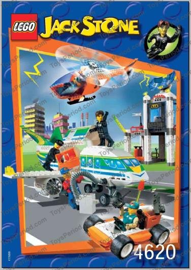 LEGO 4620 A.I.R. Operations HQ Instructions and Parts List