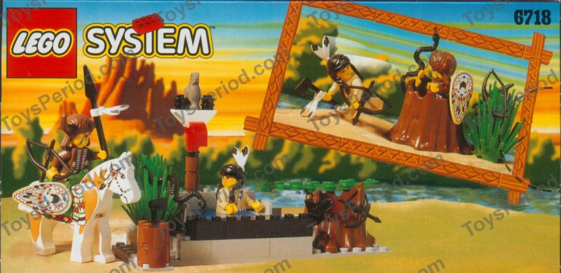 LEGO 6718 Rain Dance Ridge Set Parts Inventory and Instructions - LEGO ...