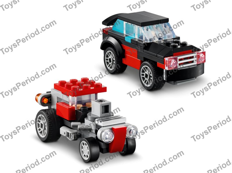 LEGO 31146 Flatbed Truck with Helicopter Set Parts List