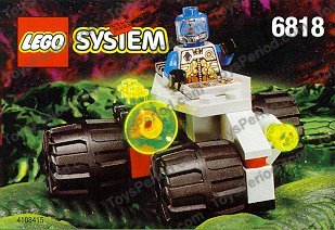 LEGO 6818 Cyborg Scout Instructions and Parts List
