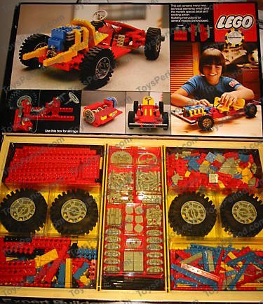 LEGO 956 Auto Chassis Instructions and Parts List