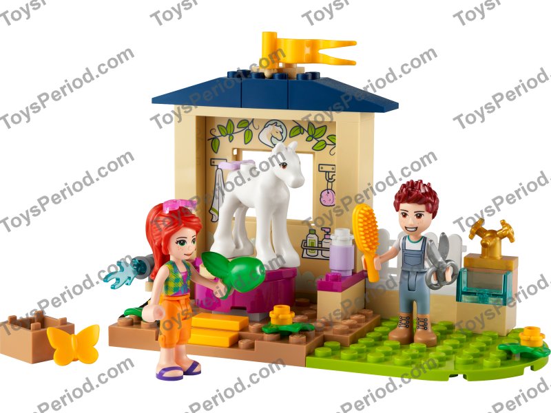 LEGO 41696 Pony-Washing Stable Set Parts List