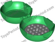 LEGO Sets with Part 29632c18pb01 Container, Pod with Light Bluish Gray ...