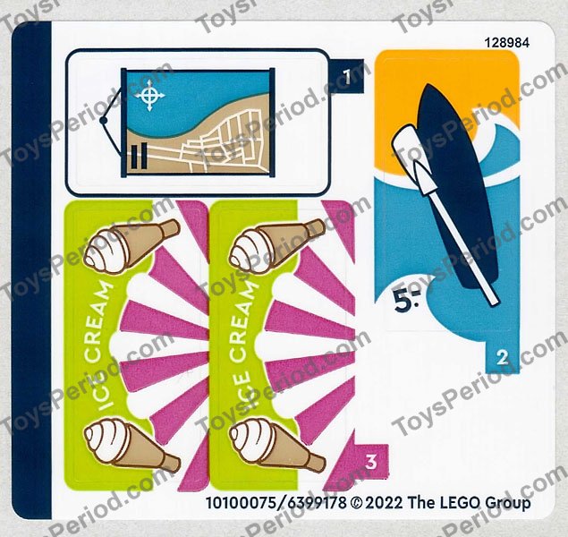 LEGO Sets with Part 60328stk01 Sticker Sheet for Set 60328 - (10100075/ ...