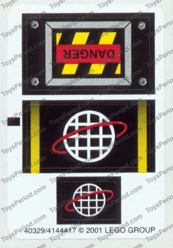 LEGO Sets with Part 6775stk01 Sticker Sheet for Set 6775 - (40329/4144417)