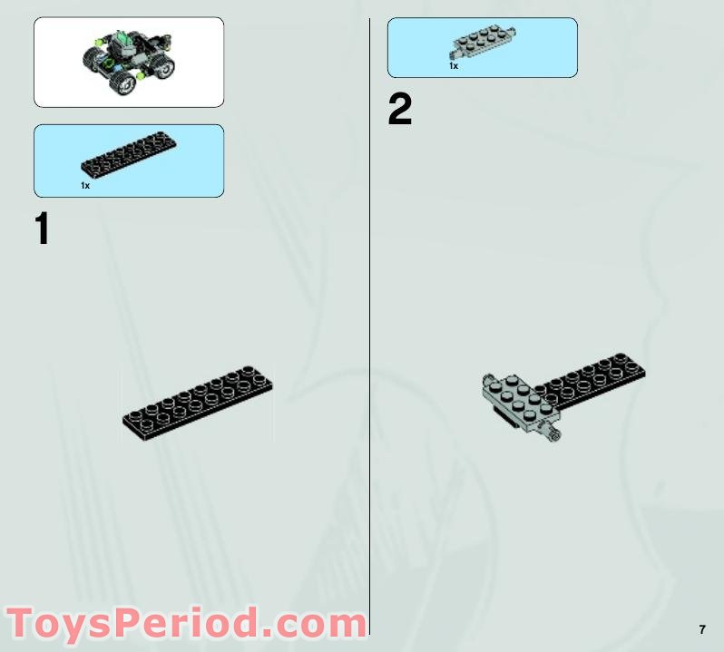 LEGO 6873 Spider-Man's Doc Ock Ambush Instructions and Parts List