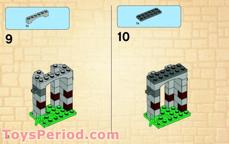 LEGO 70401 Gold Getaway Instructions and Parts List