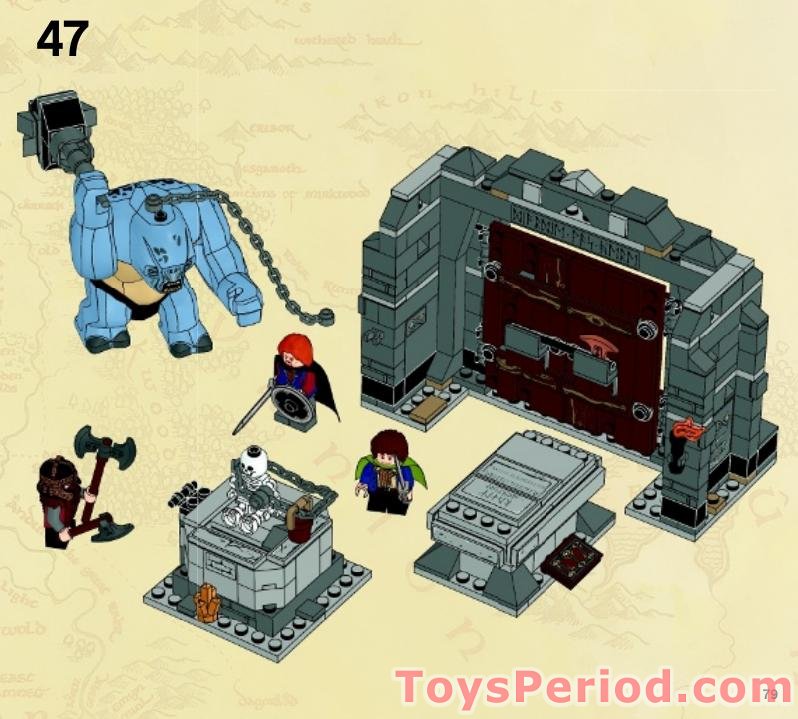 LEGO 9473 The Mines of Moria Instructions and Parts List