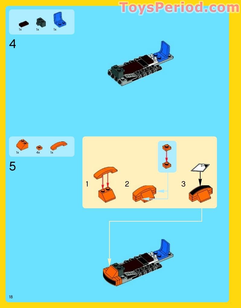 LEGO 10233 Horizon Express Instructions and Parts List