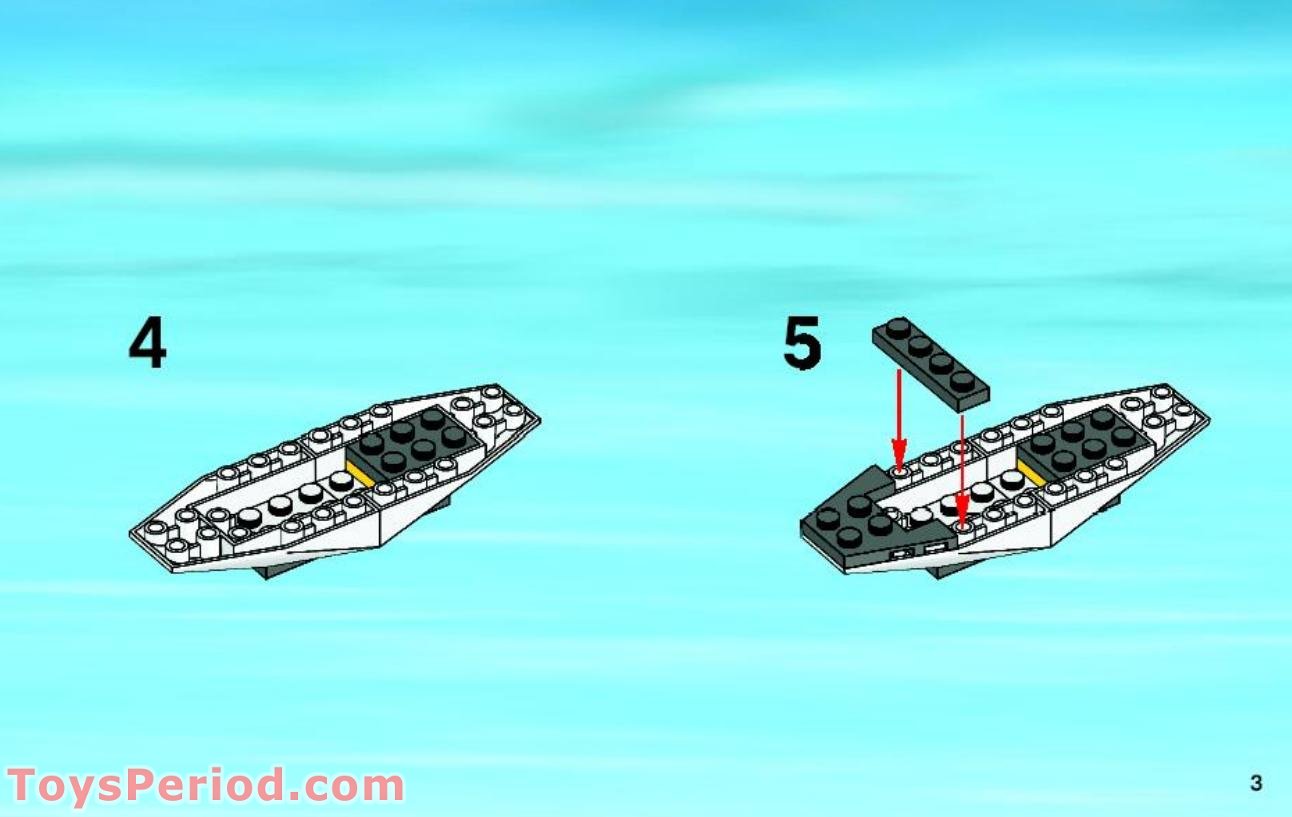 LEGO 3178 Seaplane Instructions and Parts List