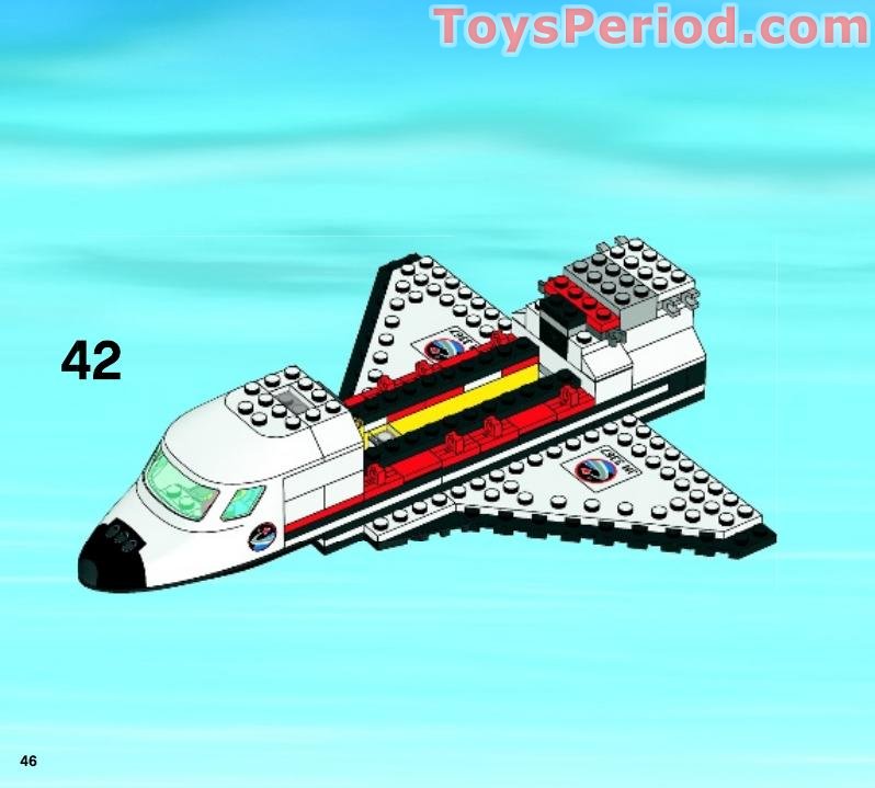 LEGO 3367 Space Shuttle Instructions and Parts List