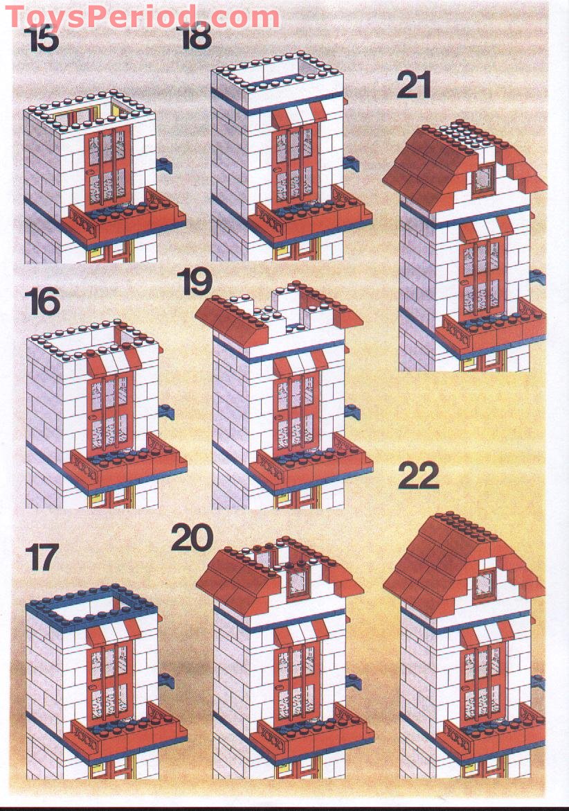 LEGO 710-3 Universal Building Set Instructions and Parts List