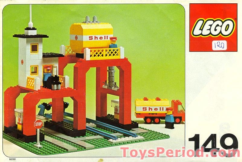 LEGO 149 Fuel Refinery Instructions, from 1976 | LEGO Reference