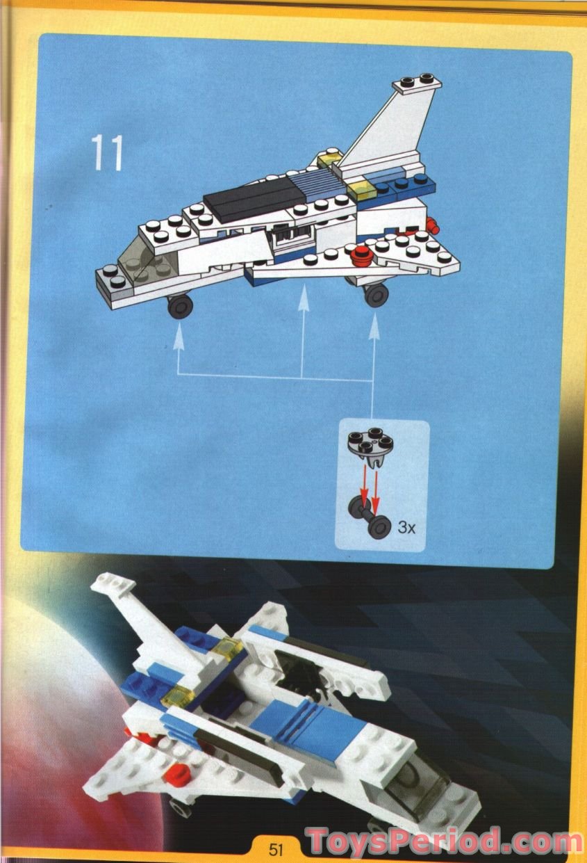 LEGO 4098 High Flyers Instructions and Parts List