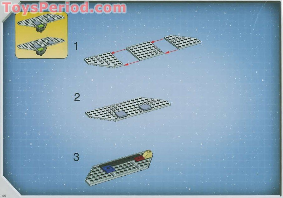 LEGO 4482 AT-TE Instructions and Parts List
