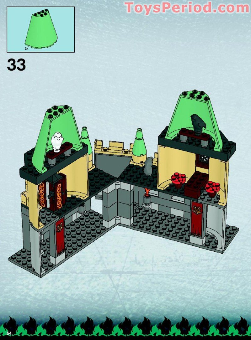 LEGO 5378 Hogwarts Castle (3rd Edition) Instructions and Parts List