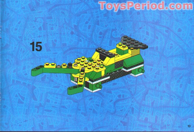 LEGO 6713 Grip 'n' Go Challenge Instructions and Parts List