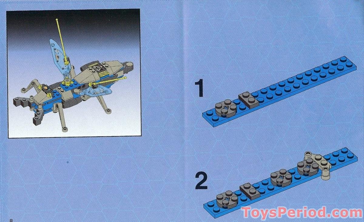 LEGO 6905 Bi-Wing Blaster Instructions and Parts List