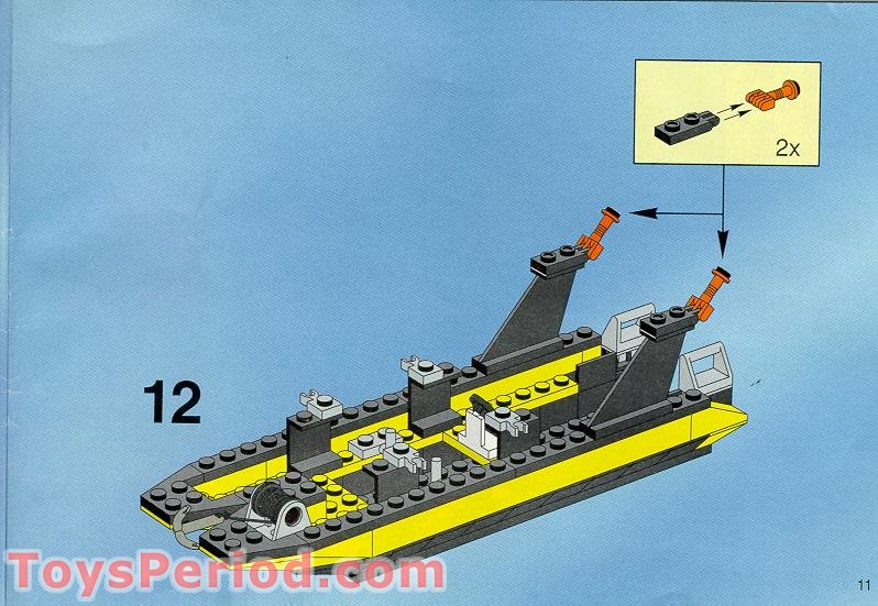 LEGO 6451 River Response Instructions and Parts List