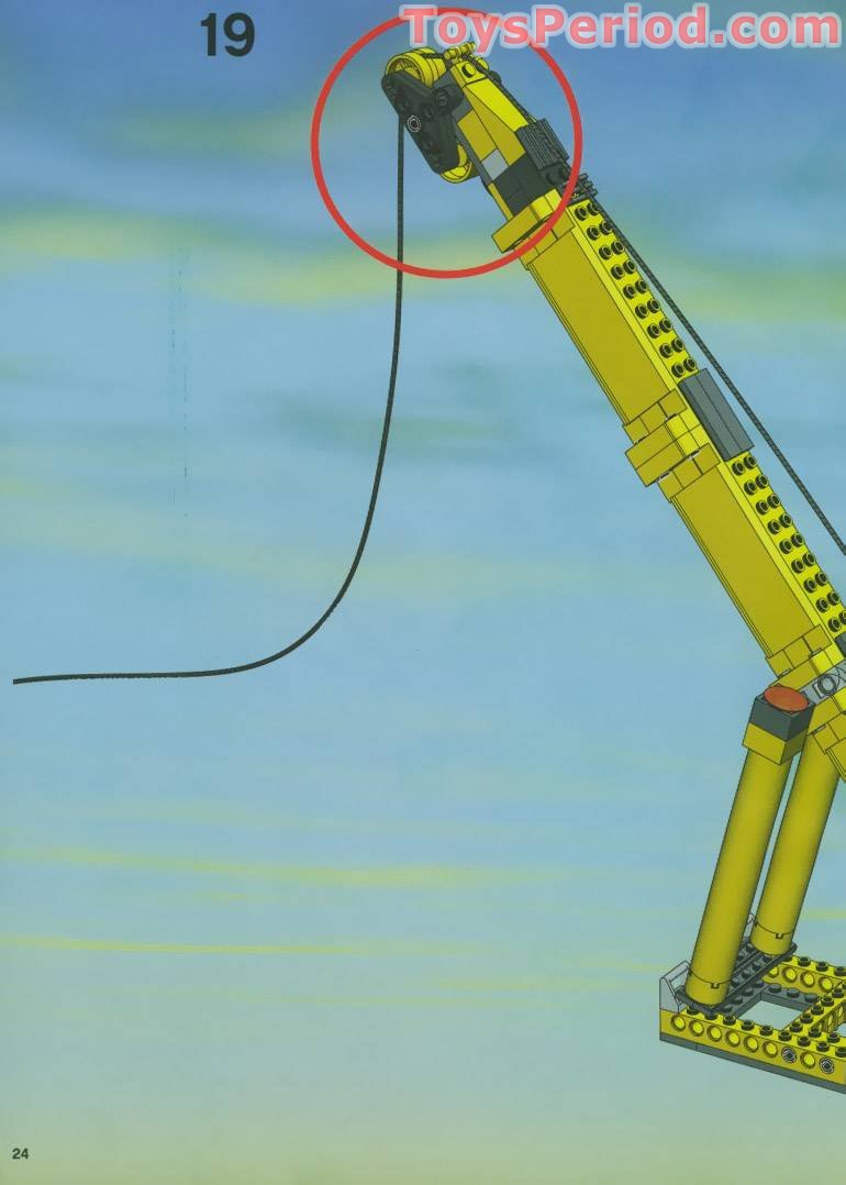 LEGO 7249 XXL Mobile Crane Instructions and Parts List