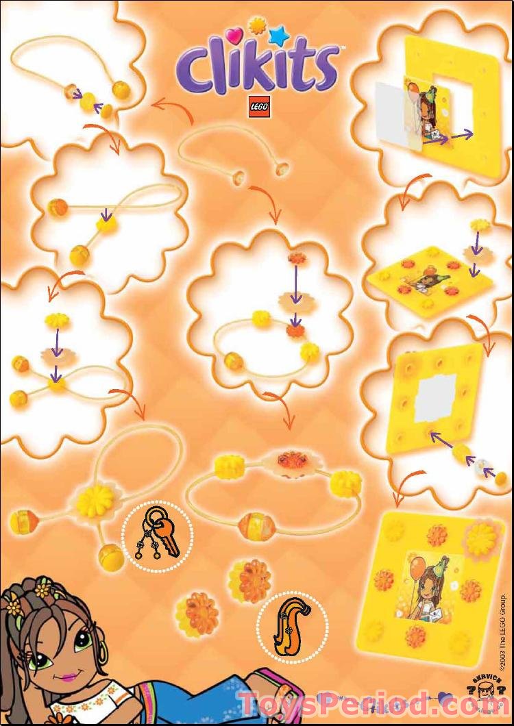 LEGO 7522 Let's Party Instructions and Parts List