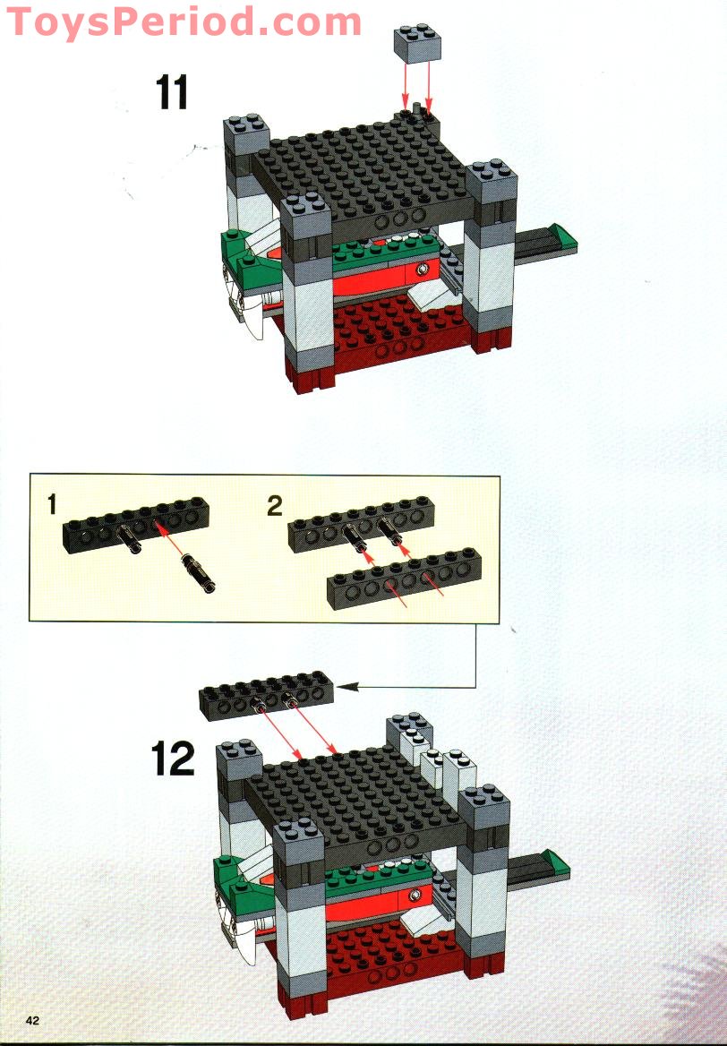 LEGO 8780 Citadel of Orlan Instructions and Parts List