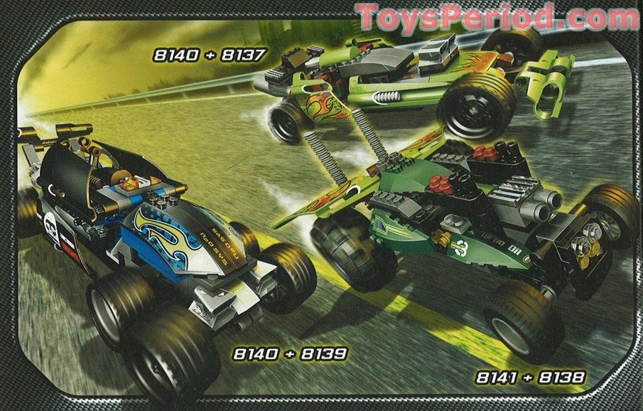 LEGO 8136 Fire Crusher Instructions and Parts List