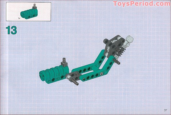 LEGO 8239 Cyber Challenge Instructions and Parts List