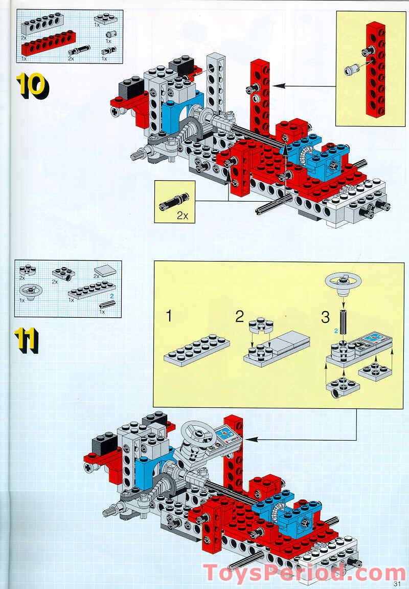 LEGO 8280 Fire Response Unit Instructions and Parts List