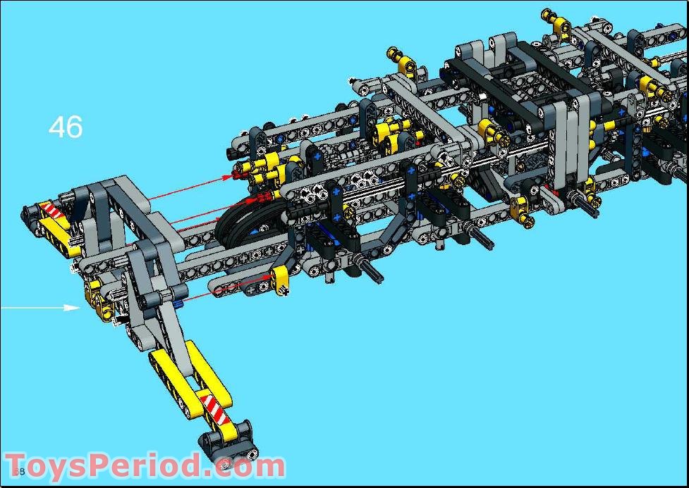 LEGO 8421 Mobile Crane Instructions and Parts List