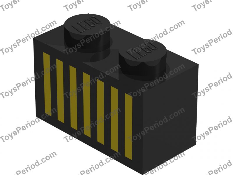LEGO Sets with Part 3004p05 Brick 1 x 2 with Yellow Grille Pattern, Grill
