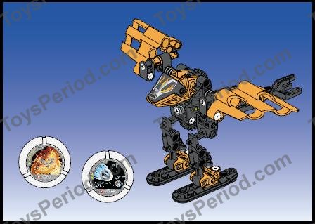 LEGO 8521 Flare Slizer Instructions and Parts List