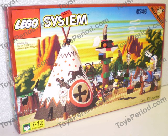 LEGO 6746 Chief's Tepee Instructions and Parts List