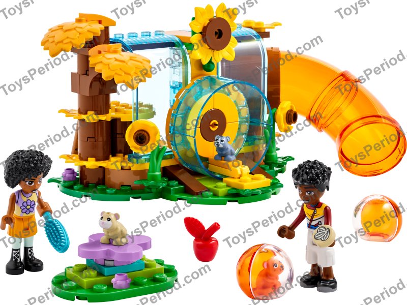 LEGO 42601 Hamster Playground Set Parts List