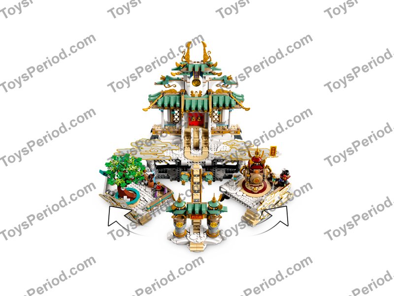 LEGO 80039 The Heavenly Realms Set Parts List
