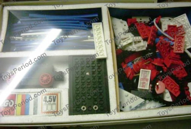 LEGO 120-1 Complete Freight Train Set with Tipper Trucks Instructions ...